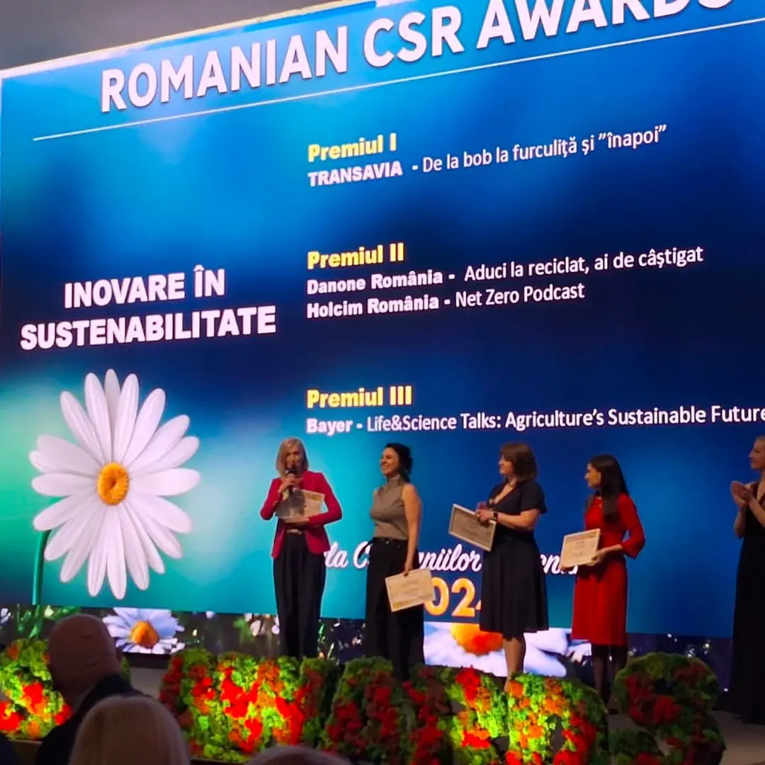 Proiectul TRANSAVIA „De la Bob la Furculiță și Înapoi”, premiat pentru Inovație în ...