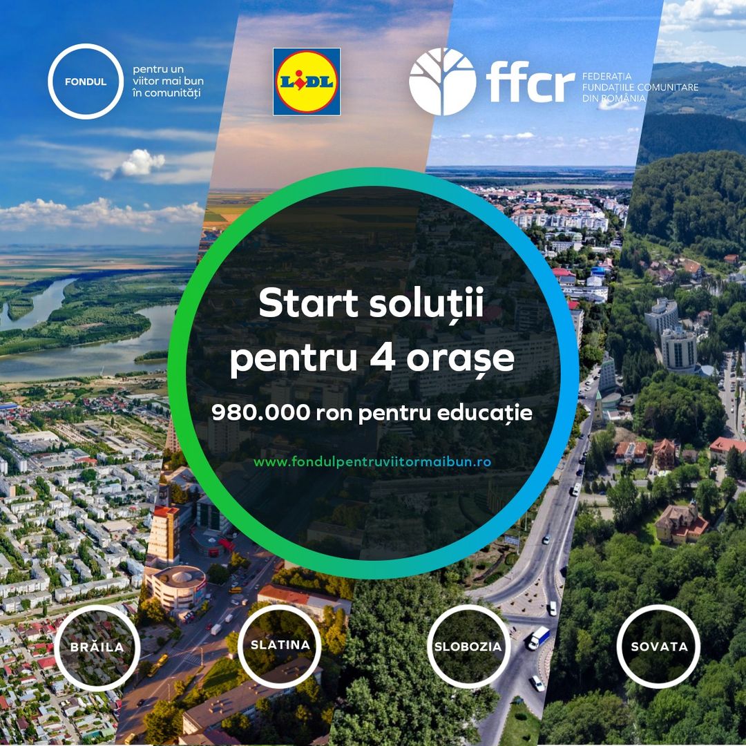 Fondul pentru un viitor mai bun în comunități oferă granturi în valoare ...