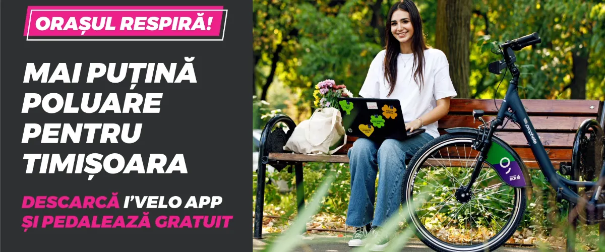 Sistemul de bikesharing IVelo, susținut în Timișoara de BCR, dm și ...